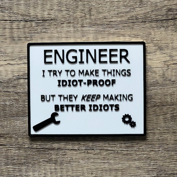Funny Engineer Signs - Etsy