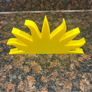 3D Printed Sunshine Statue, Sun and Moon, Bookshelf Decor - Etsy