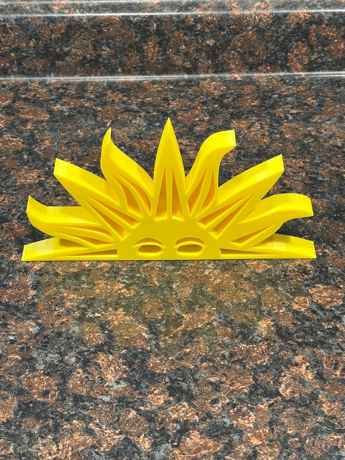 3D Printed Sunshine Statue Sun and Moon Bookshelf Decor - Etsy