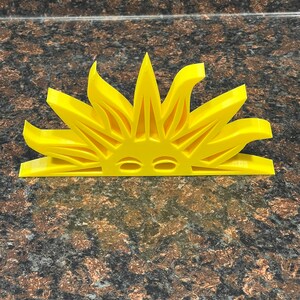 3D Printed Sunshine Statue, Sun and Moon, Bookshelf Decor - Etsy