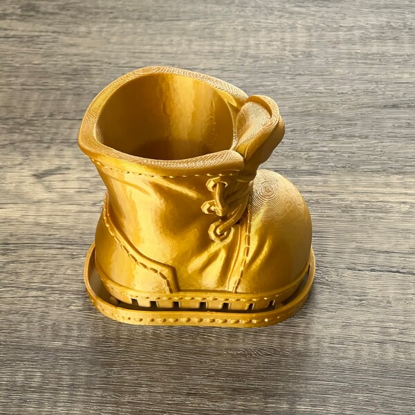 Boot Planter - Etsy