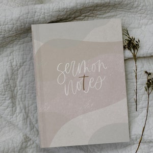 Sermon Notes Notebook Church Notes Notebook Christian Hardcover Journal ...