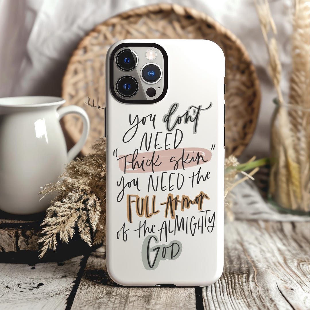 Armor of God Christian Phone Case Boho Christian Phone Case for Her ...