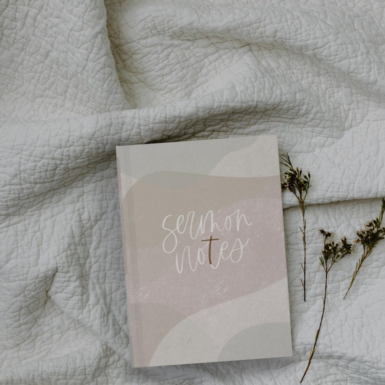 Sermon Notes Notebook Church Notes Notebook Christian Hardcover Journal ...