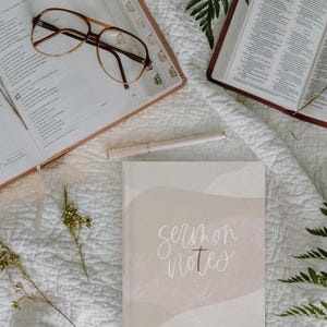 Sermon Notes Notebook Church Notes Notebook Christian Hardcover Journal ...