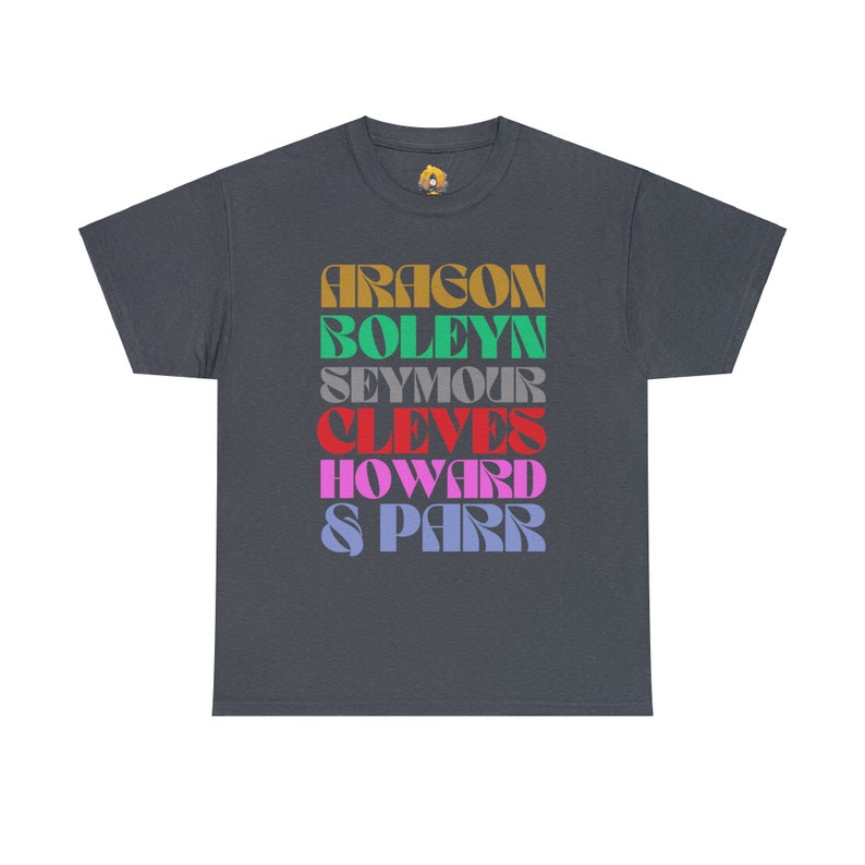 Six the Musical Queen Names List T-shirt - Etsy