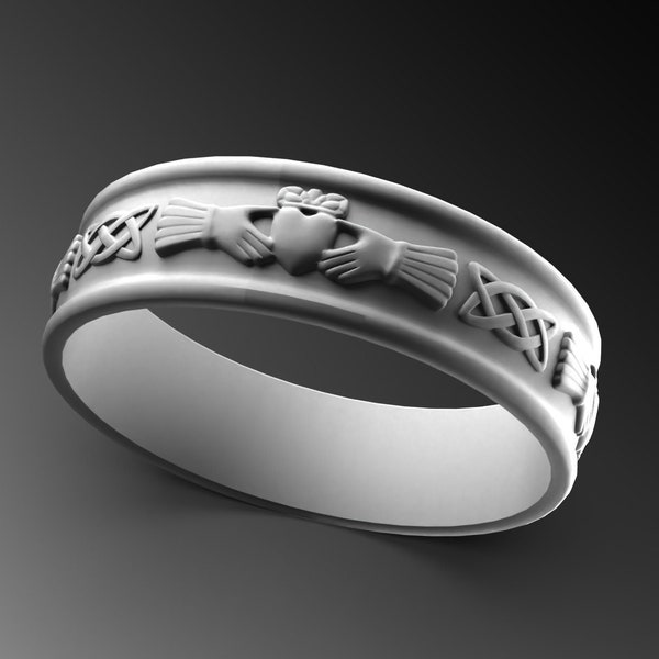Custom Claddagh Ring - Etsy