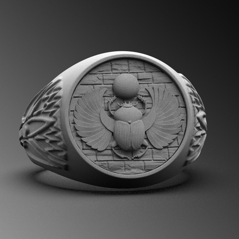 Scarab Ring - Etsy
