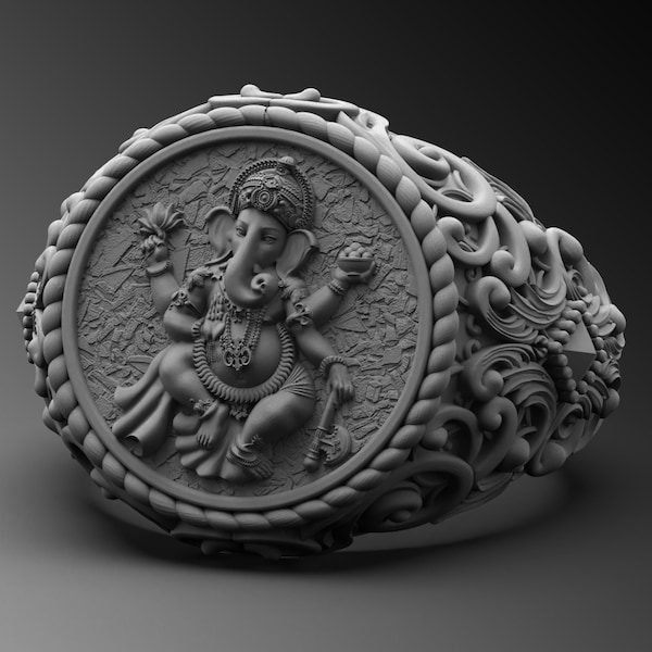 Ganesh Ring - Etsy