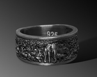 Wedding Elephant Ring - Etsy