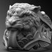 Angry Tiger Ring Silver Tiger Head Ring Men Signet Ring Angry Tiger ...
