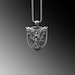 Personalized Archangel Saint Michael Necklace Solid Silver - Etsy