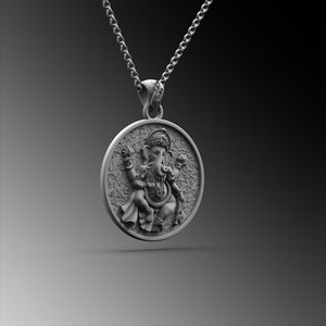 Lord Ganesha Pendant, Hindu God Lord Ganesha Necklace, God Ganesha ...
