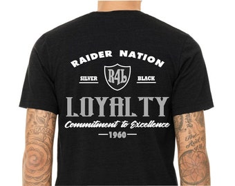Raider Nation Shirt | Etsy