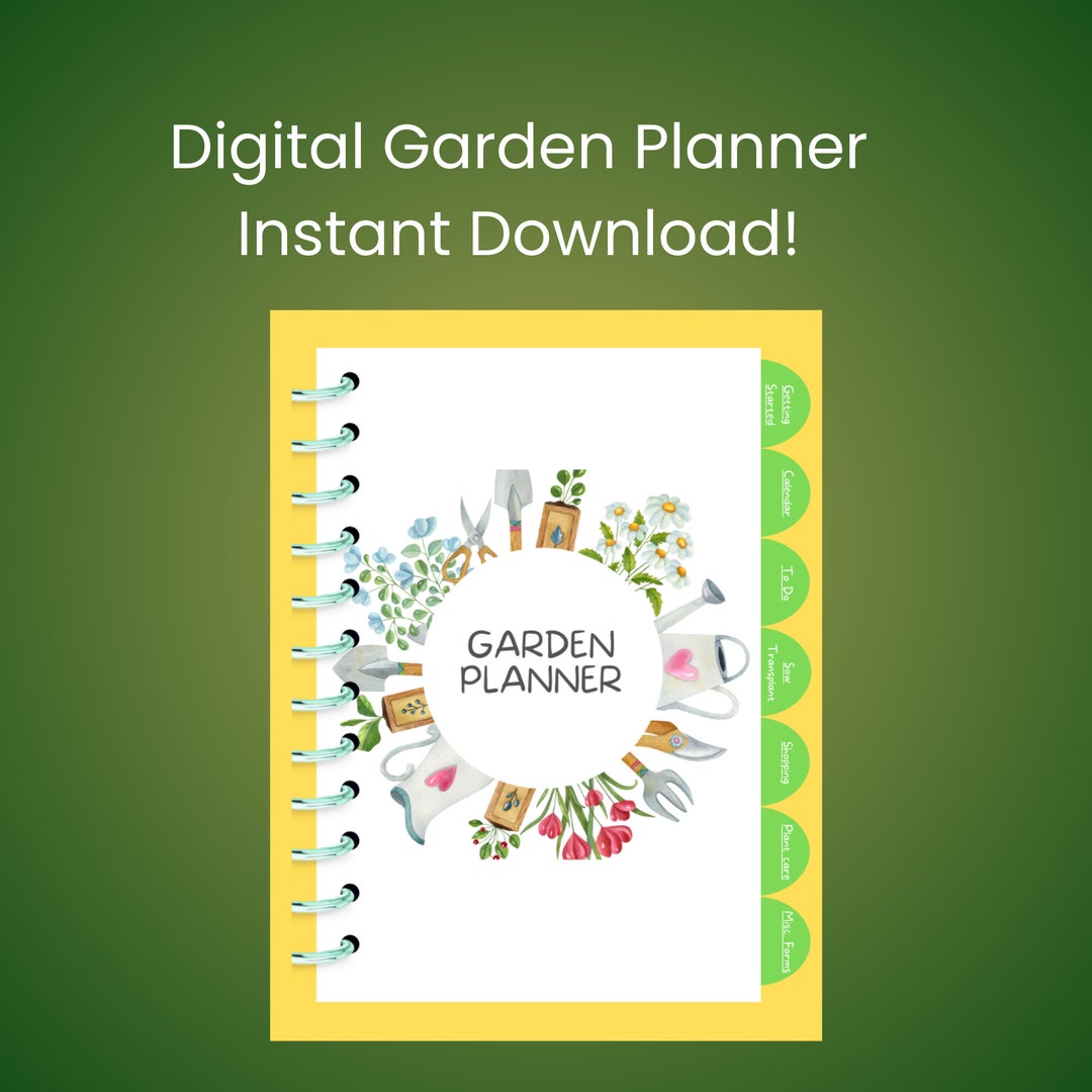 Ultimate Digital Garden Planner: Plan Your Dream Garden With Ease and ...