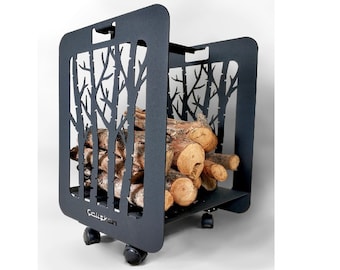 Firewood Storage Container - Etsy