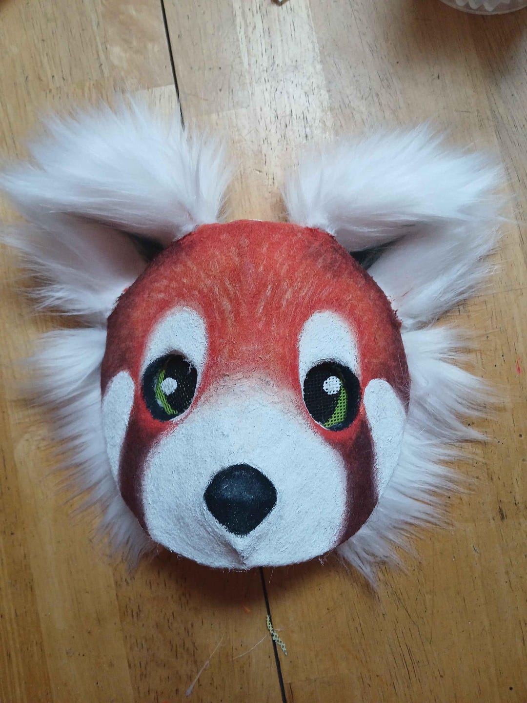 Therian Style Red Panda Mask! - Cute, Animal Mask, Felted, Furred - Etsy