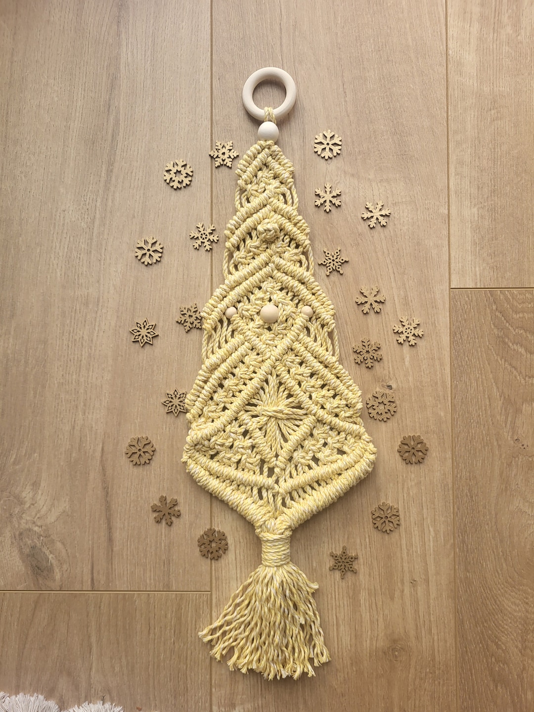 Large Macrame Christmas Tree - Etsy