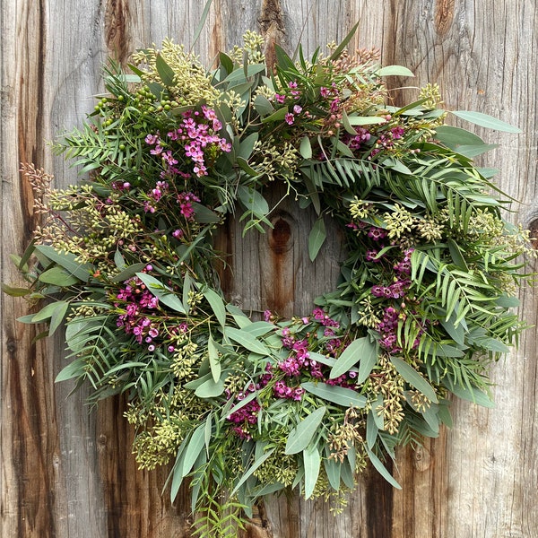 Spring Wreath - Etsy