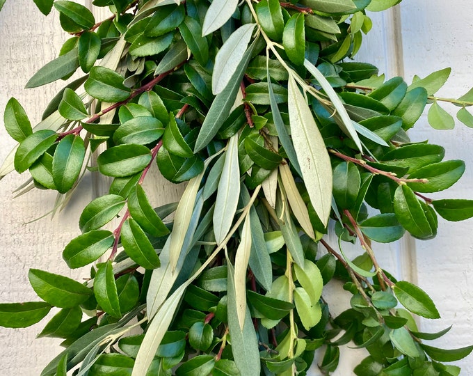 Fresh Huckleberry Olive Garland, Wedding Garland, Christmas Garland ...