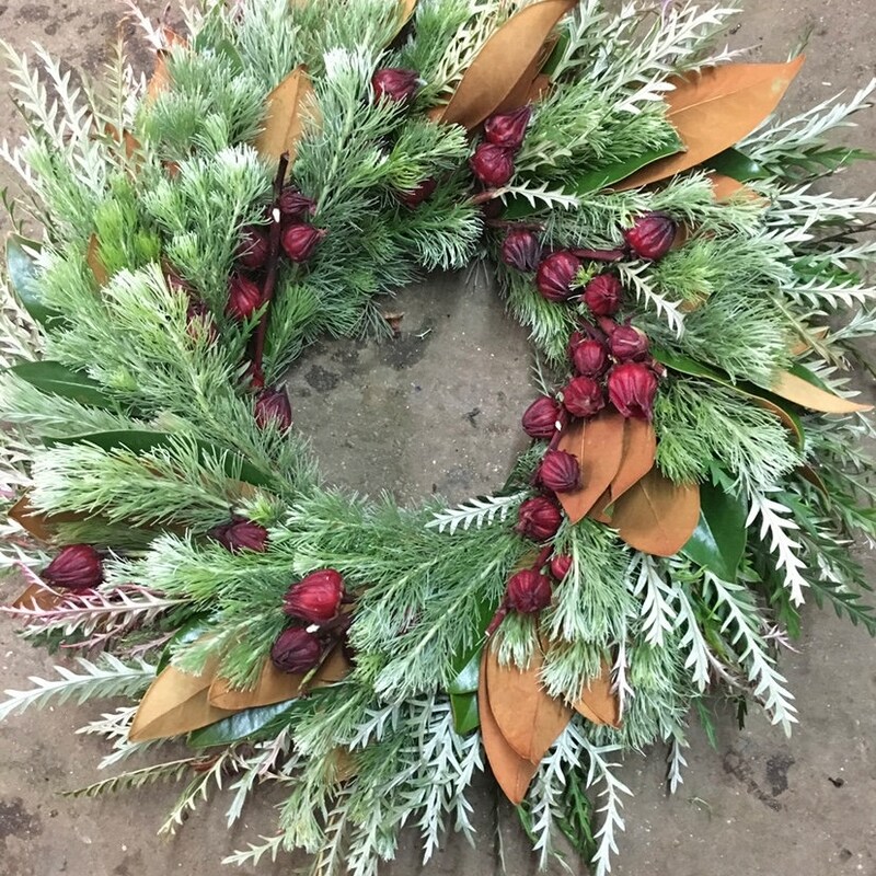 Real Wreath Christmas - Etsy
