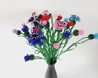 Artificial Cornflower - Etsy