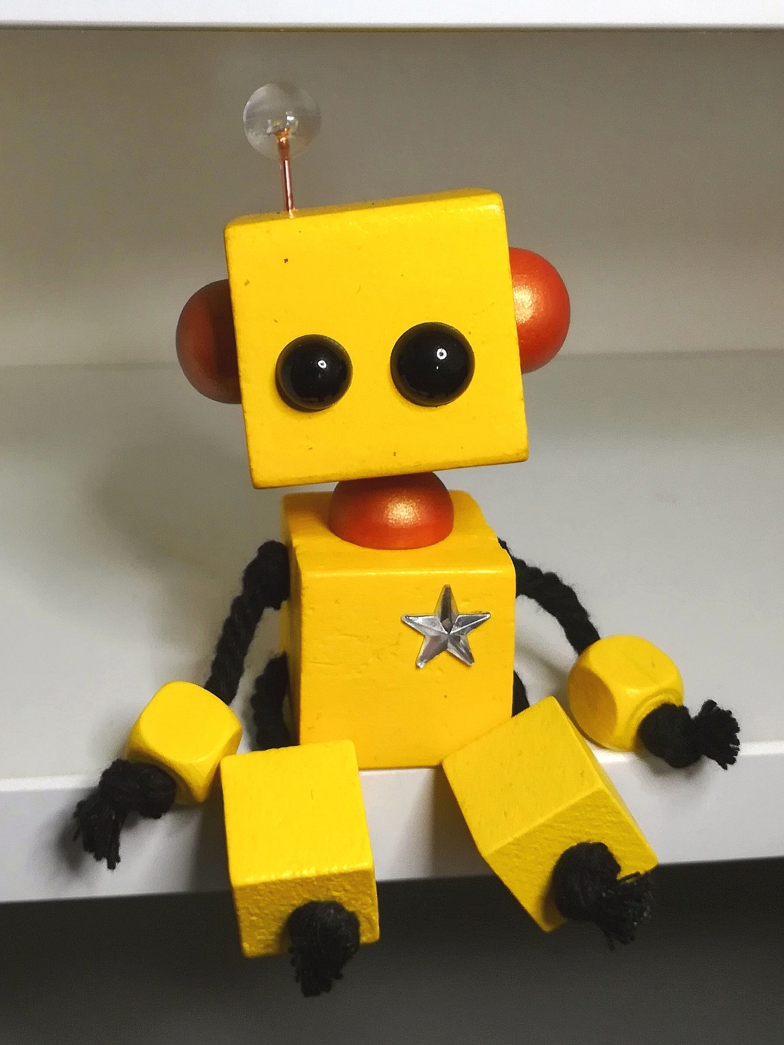 Wooden Robots, Buddies, Block Bots, Figurine, Sci Fi, Spaceman, Cute ...