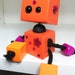 Wooden Robots, Buddies, Block Bots, Decoration, Figurines, Small Cute ...