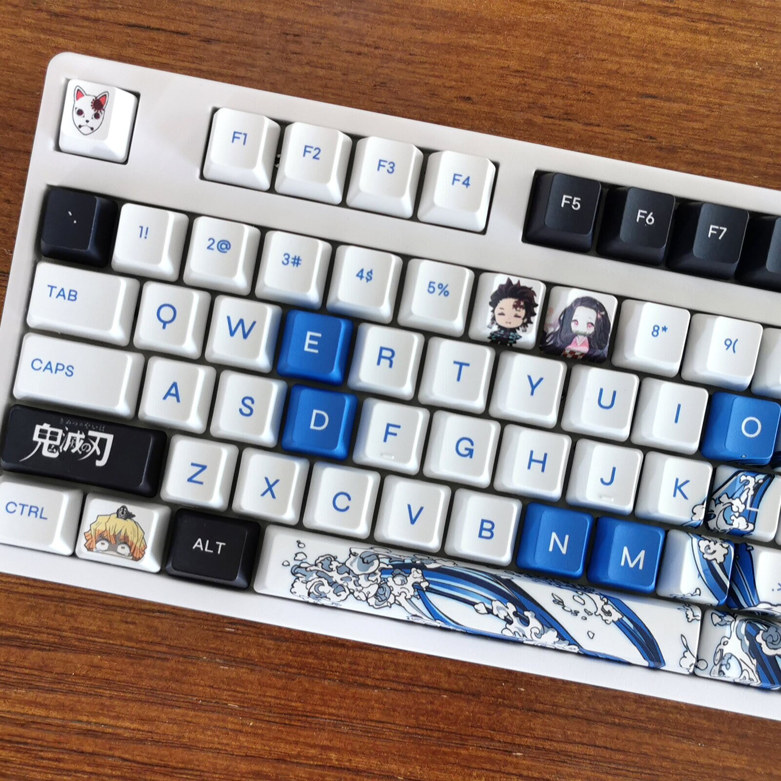 Anime Water Master Demon Keycap Set Mechanical Keyboard 108 - Etsy Canada