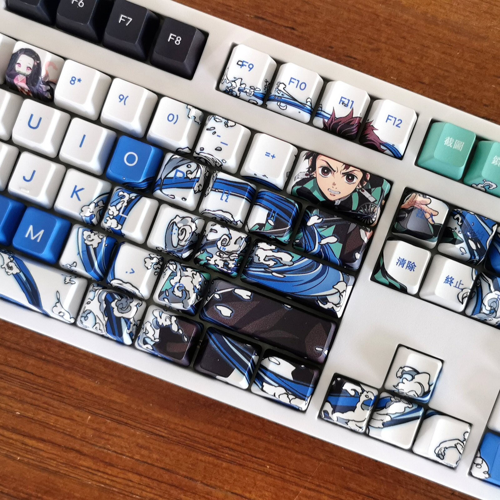 Anime Water Master Demon Keycap Set Mechanical Keyboard 108 - Etsy Canada