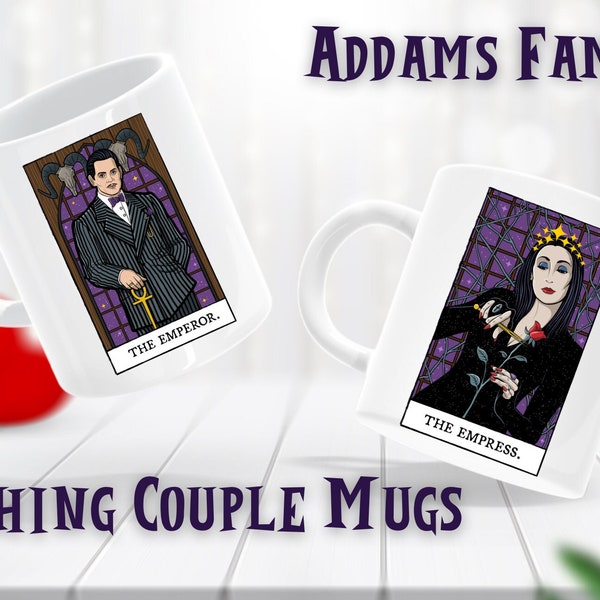 Addams Family Tarot Card - Etsy