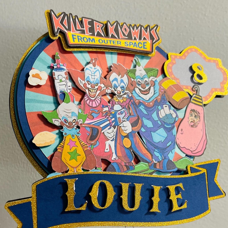 Clown Cake Toppers - Etsy