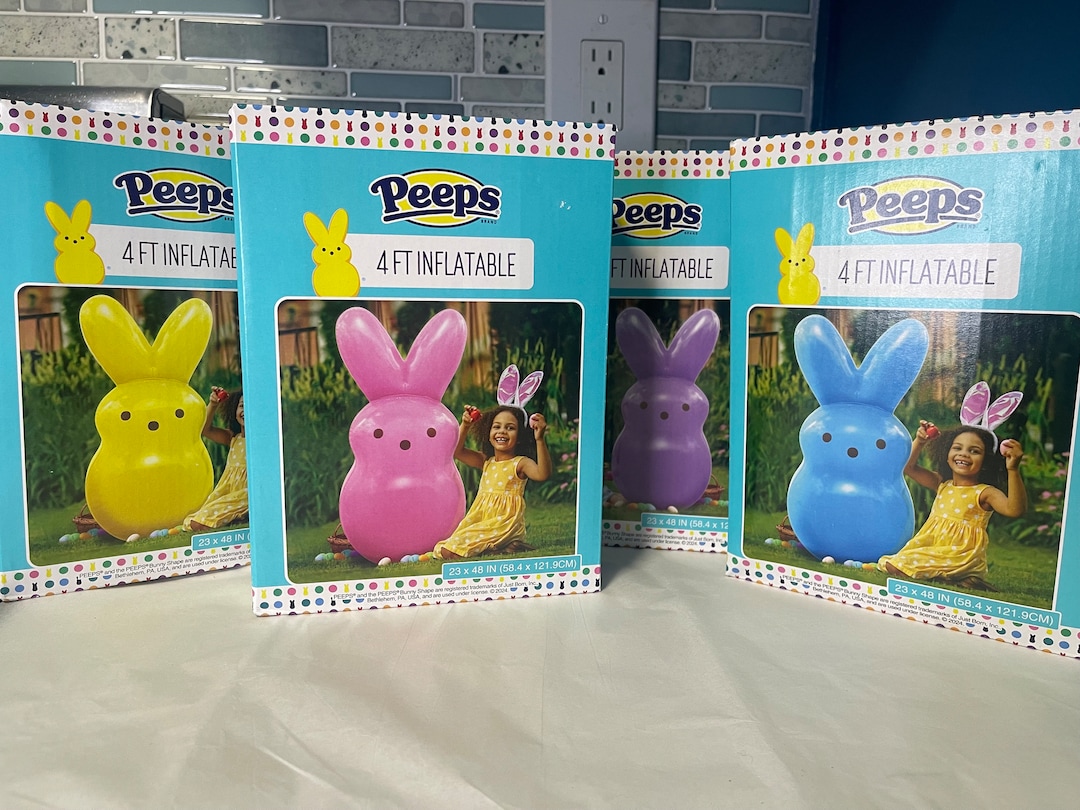 Inflatable Peep, Easter Decorations, Outside Easter Decor, Outdoor ...
