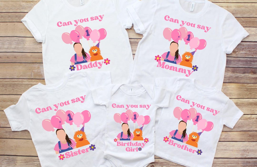 Ms. Rachel Birthday Shirt, First Birthday Shirt, Family Matching Shirts ...