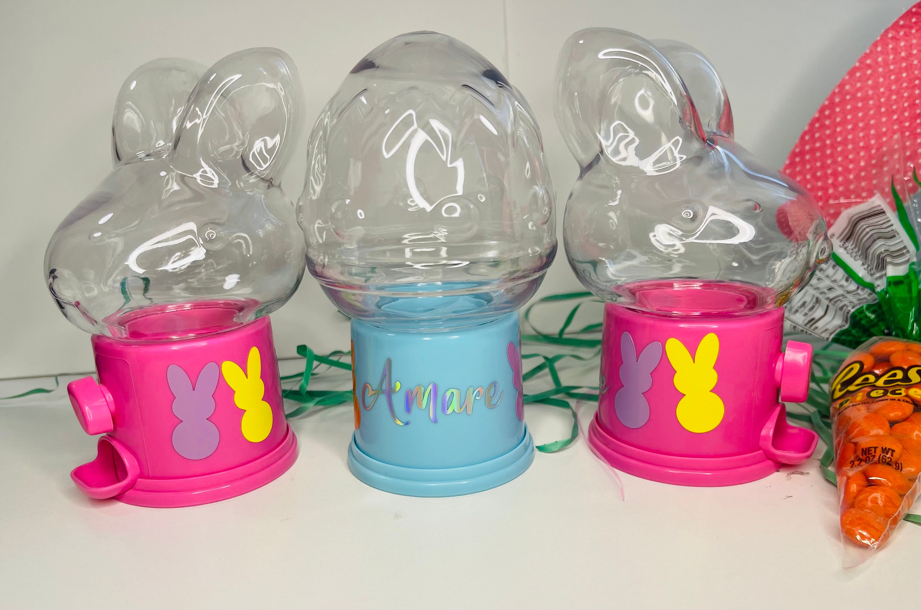 Easter Candy Dispenser Personalized Easter Gift Personalized - Etsy