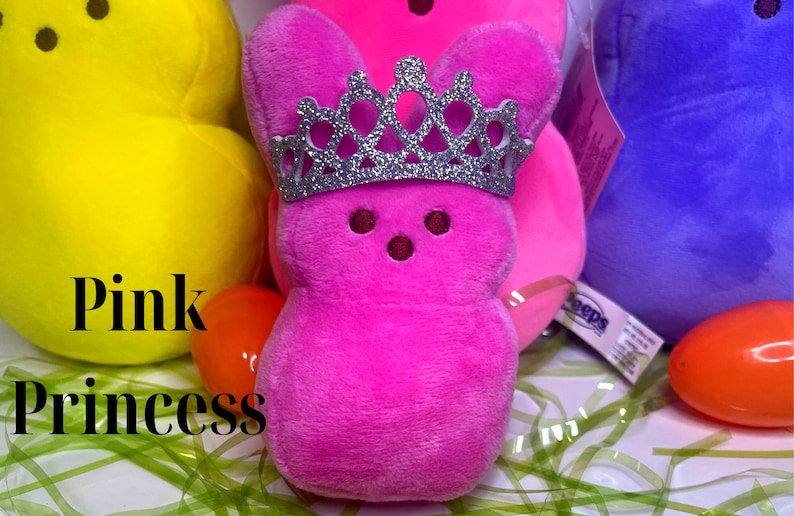 CUSTOM Personalized 6 Inch Peeps Plush Authentic Peep Bunny - Etsy