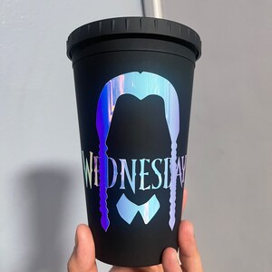 Wednesday Addams Tumbler, Wednesday Inspire Cup, Wednesday Ice Coffee ...