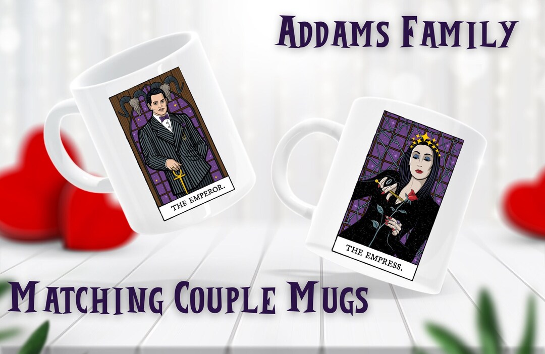 Addams Family Tarot Card Valentine Gift, Valentine Gift for Couples ...