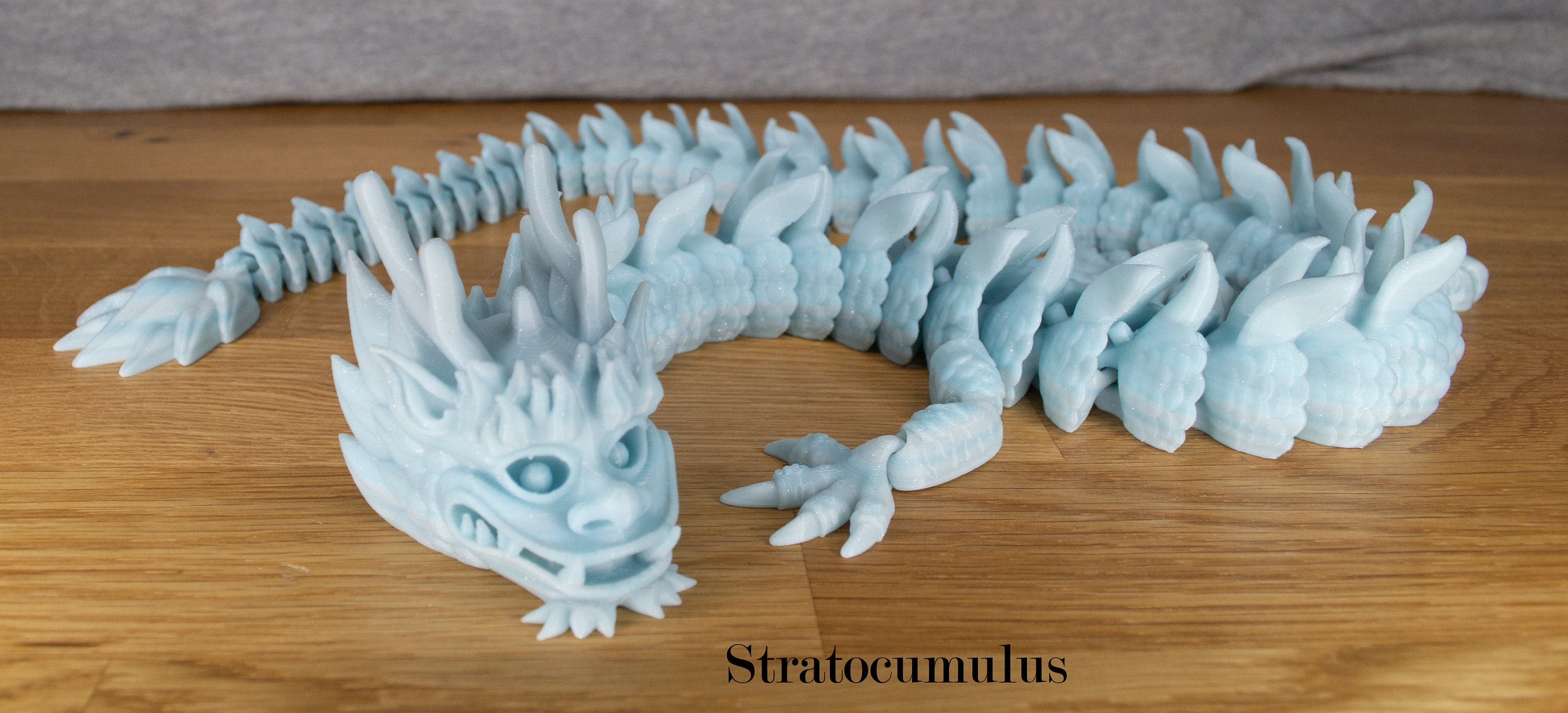 Articulated Poseable Imperial Dragon, Sensory Dragon, Custom Gifts ...