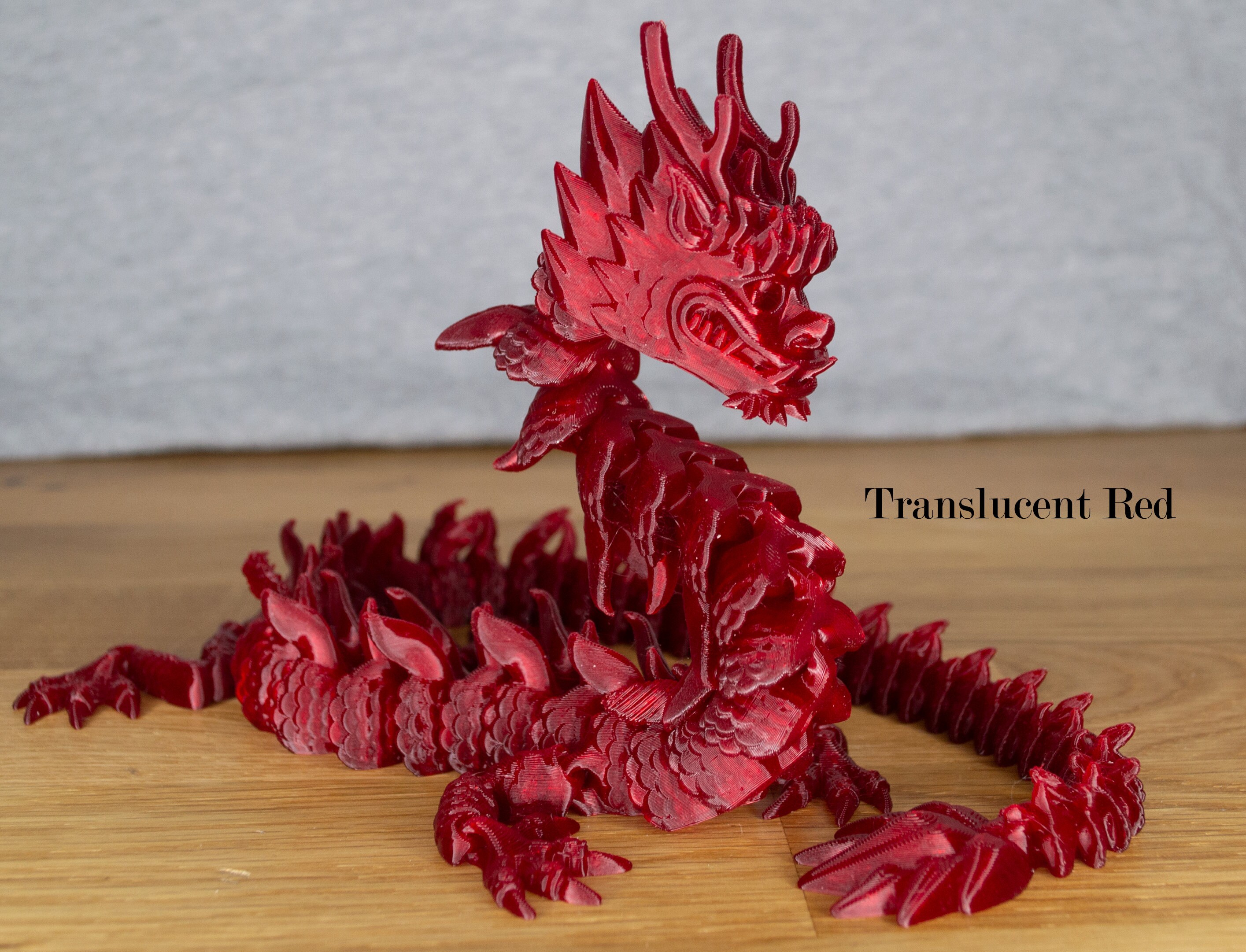 Articulated Poseable Imperial Dragon, Sensory Dragon, Custom Gifts ...