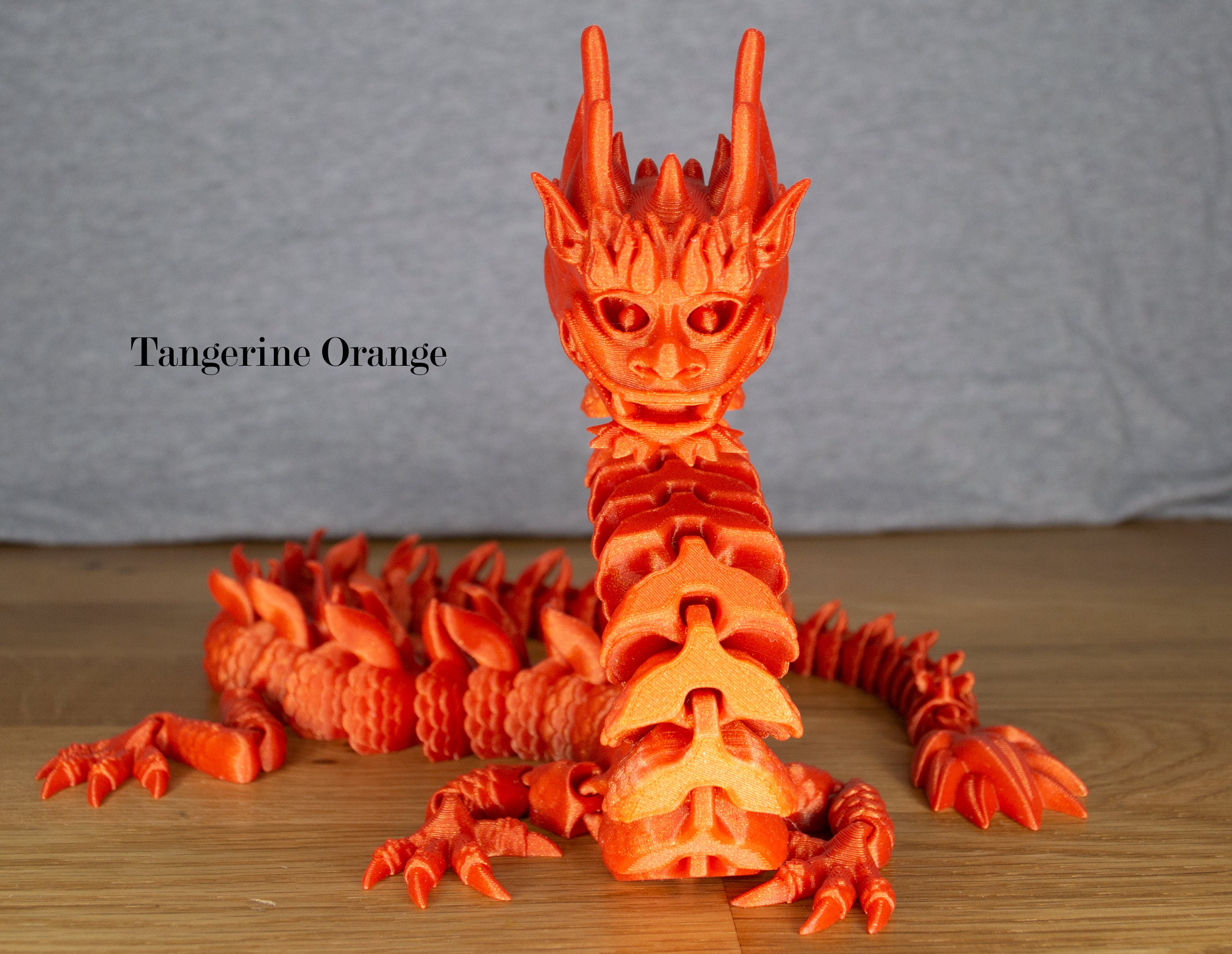 Articulated Poseable Imperial Dragon, Sensory Dragon, Custom Gifts ...
