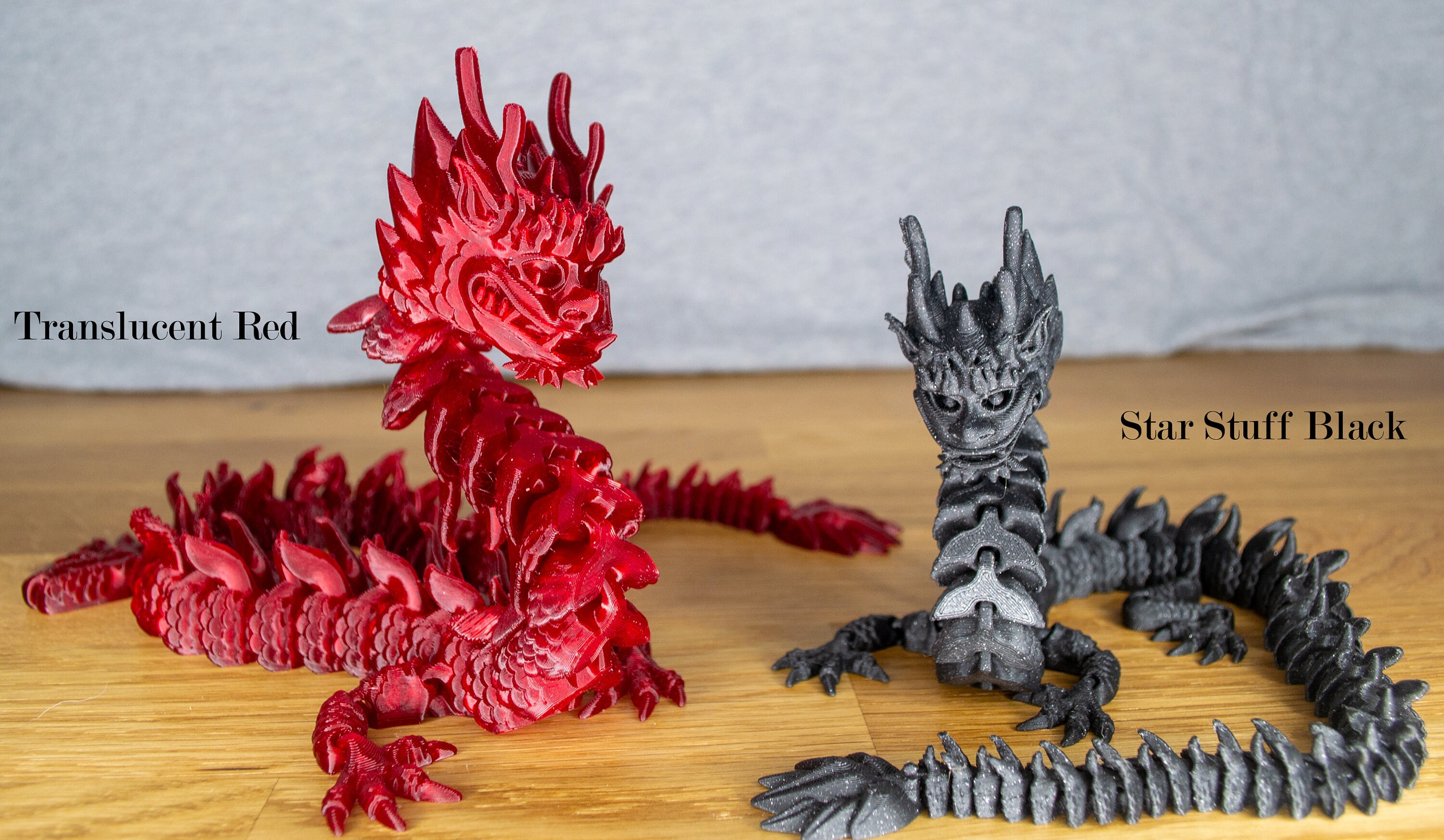 Articulated Poseable Imperial Dragon, Sensory Dragon, Custom Gifts ...