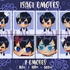Cute Vocaloid Emotes for Twitch Youtube Discord | P2U Emotes | Rin Len ...