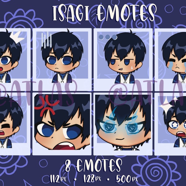 Blue Lock Emote - Etsy