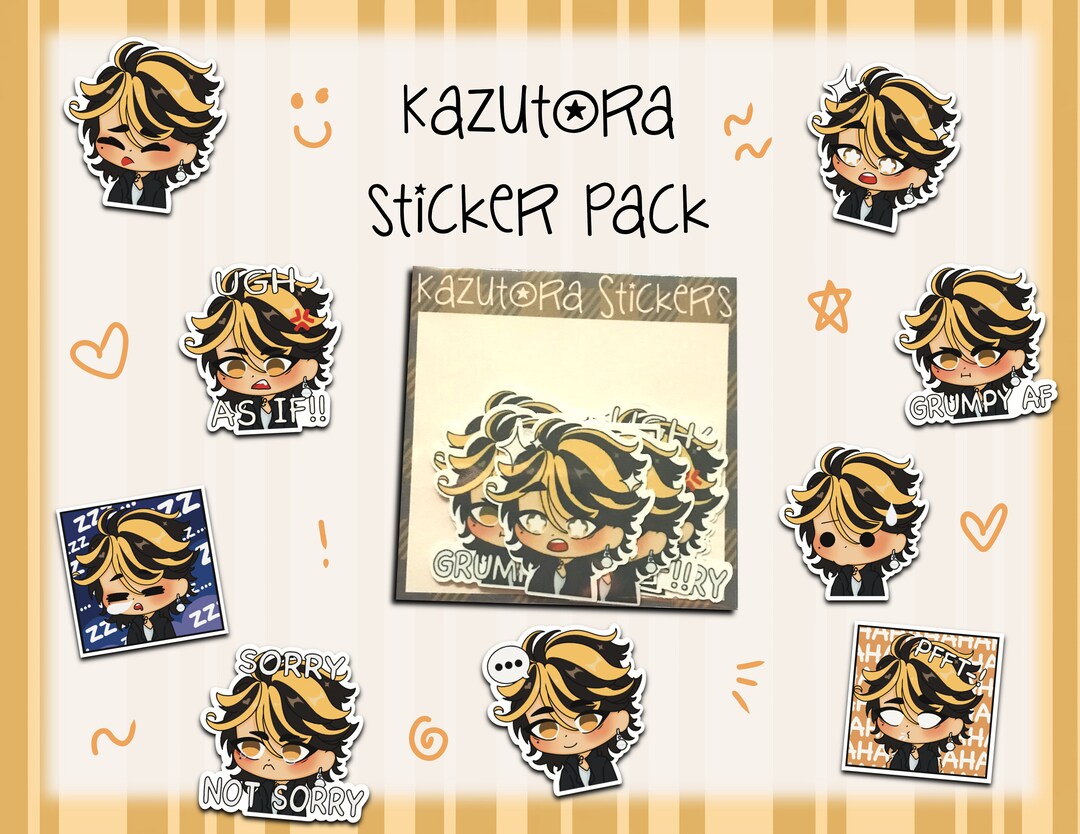 Chibi Tokyo Revenger Stickers! | STICKER PACKS | Series 1! - Etsy