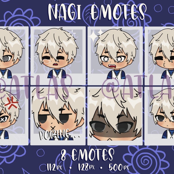 Blue Lock Emote - Etsy