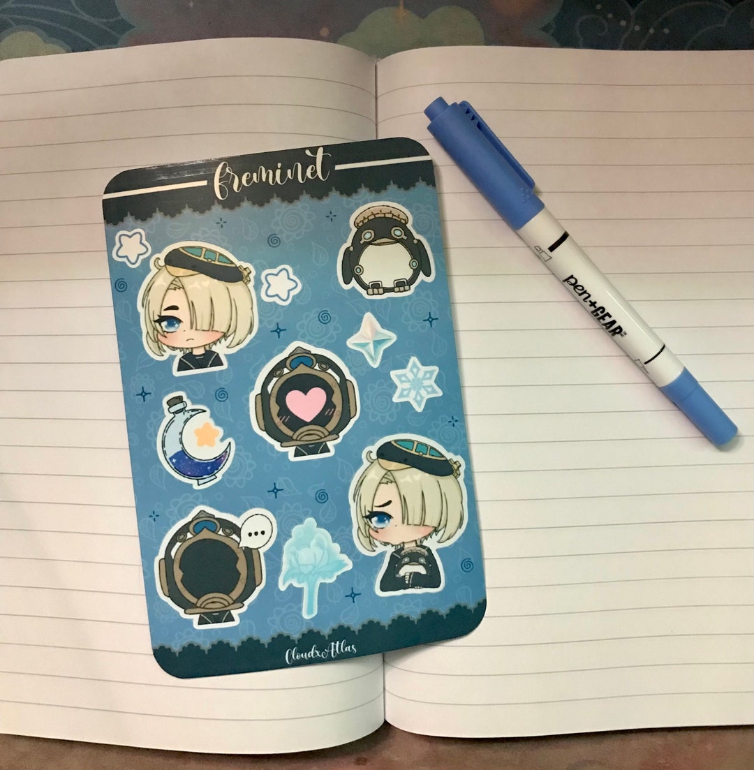 Freminet Sticker Sheet - Etsy