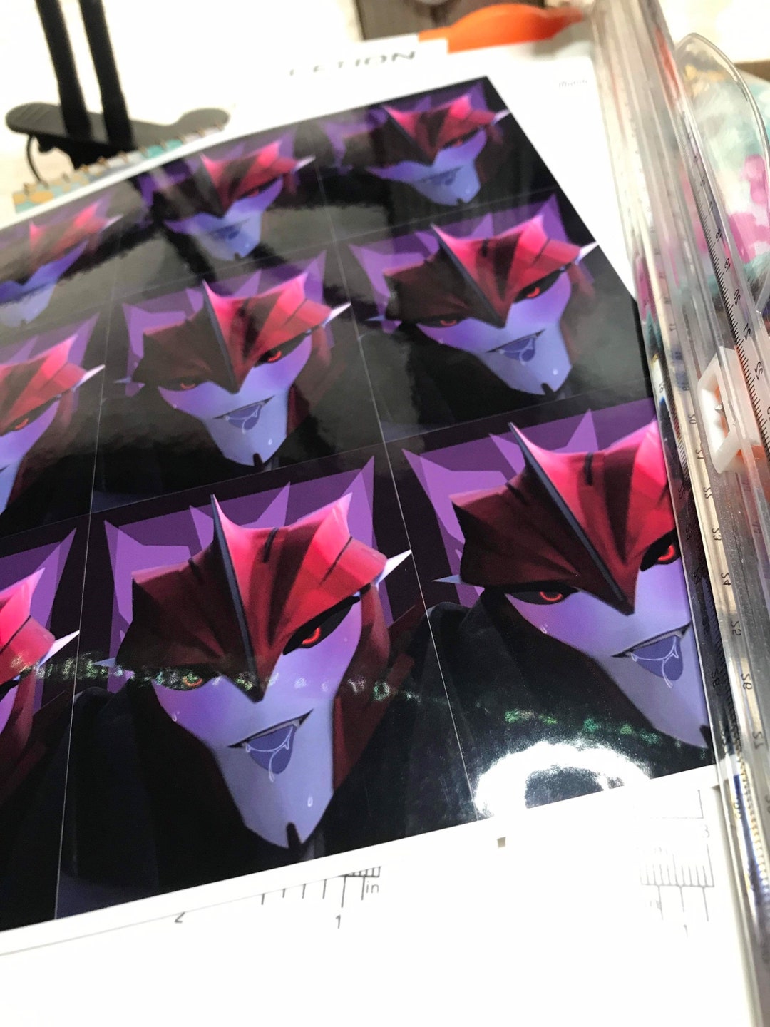 TFP Knockout Sticker (glossy) - Etsy