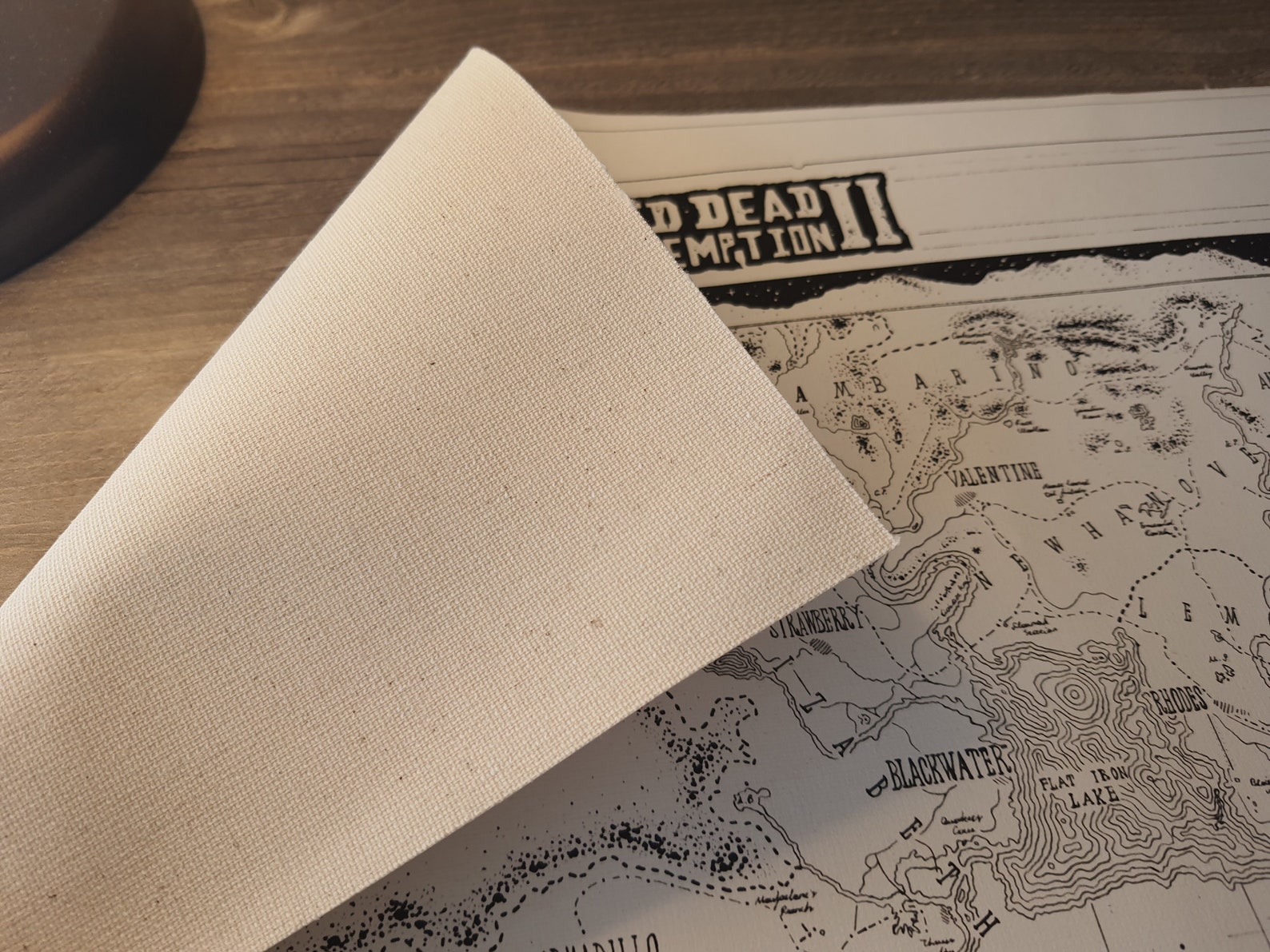 Hand Drawn Red Dead Redemption Map - Etsy UK