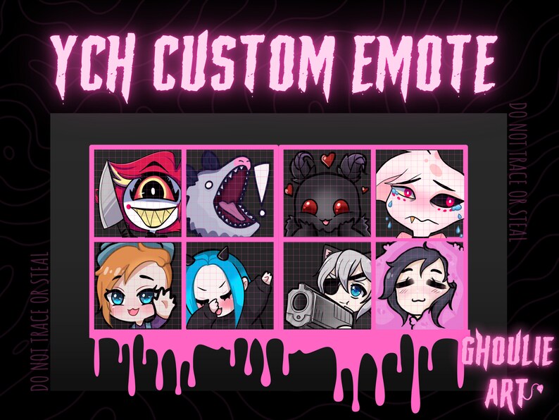 Custom Emotes!- YCH Emotes for Twitch & Discord | Made to Order | Anime ...